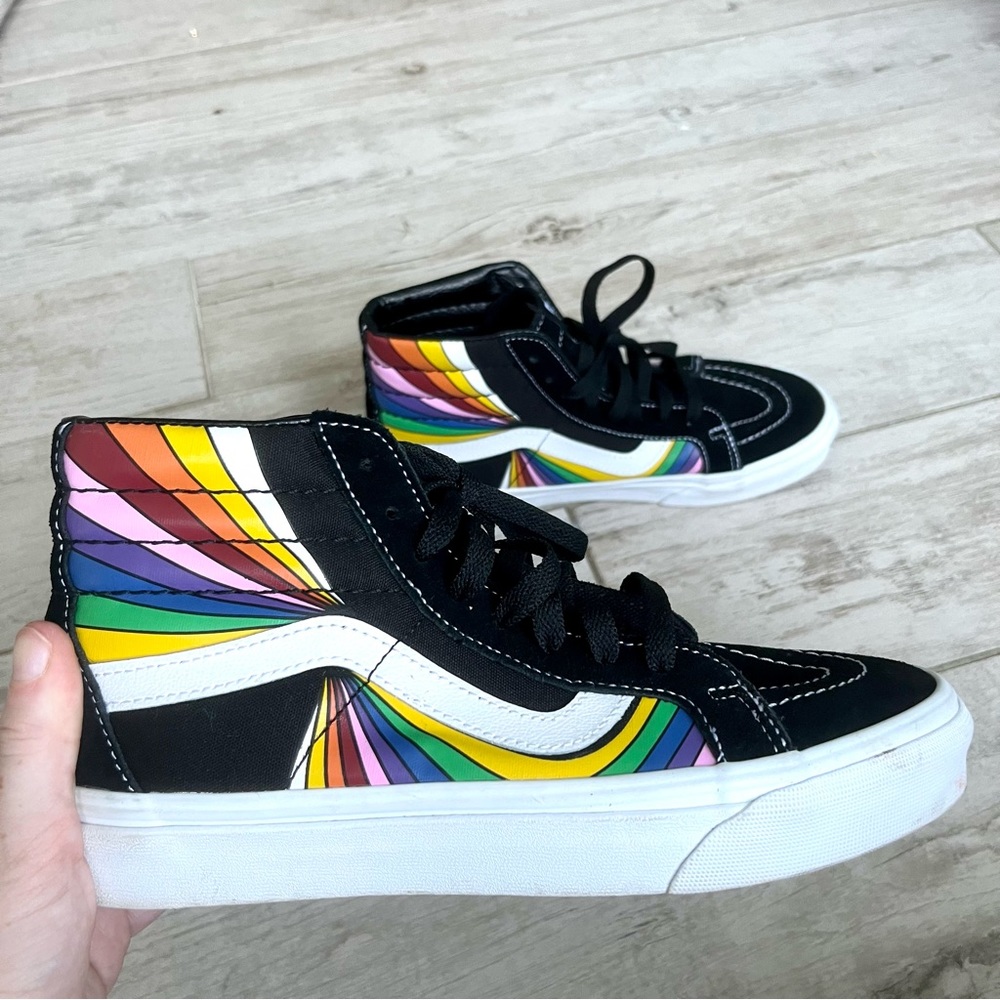 Vans | Rainbow High Top Sneakers - Gem
